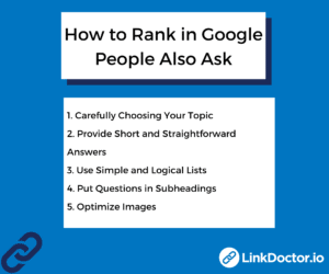 Understanding Google People Also Ask Feature